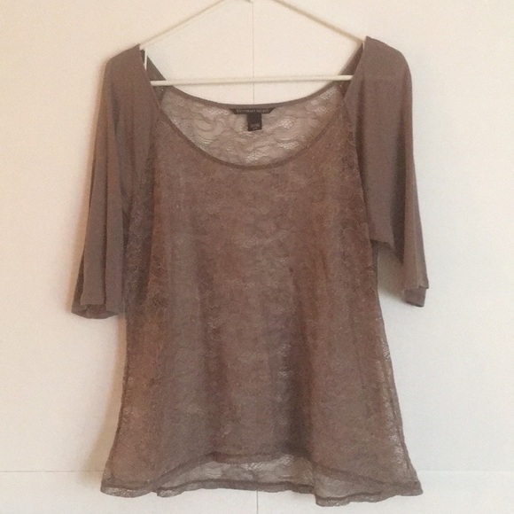 Victoria's Secret | Tops | 32 Victorias Secret Sheer Lace Sz L | Poshmark
